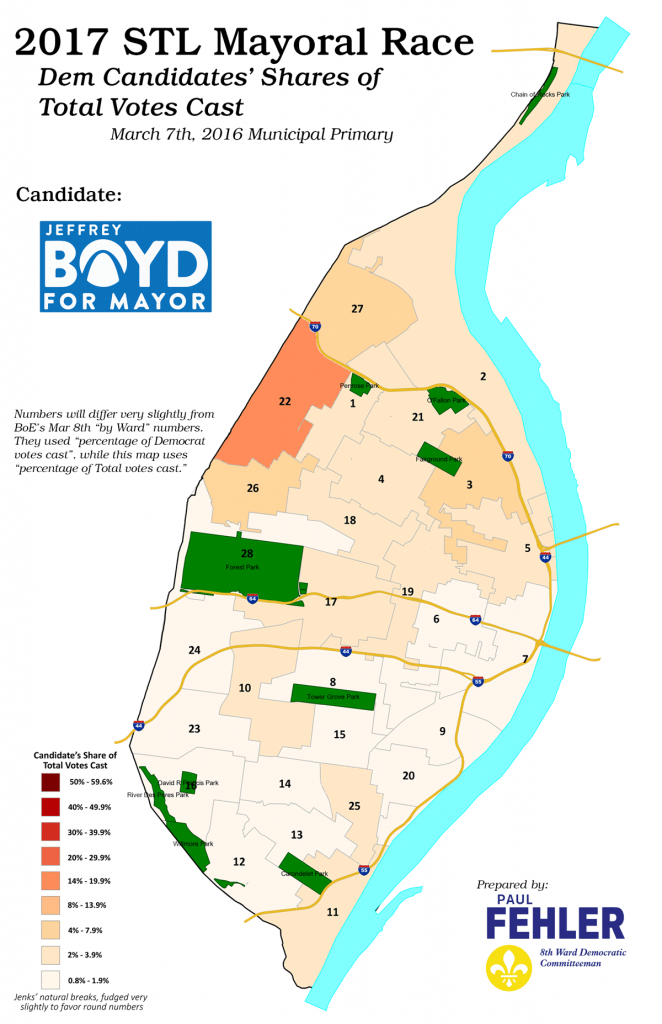 Understanding St. Louis: Democratic Mayoral Primary Results – 2017 ...