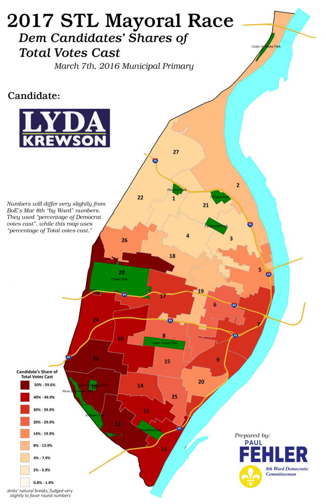 Understanding St. Louis: Democratic Mayoral Primary Results – 2017 ...