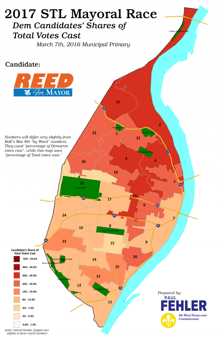 Understanding St. Louis: Democratic Mayoral Primary Results – 2017 ...
